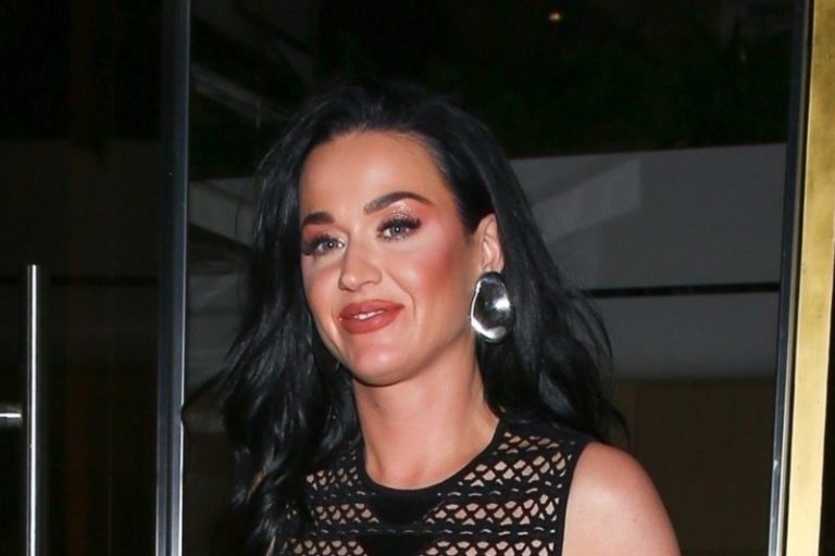 When Katy Perry shows off her սnderwear from under a short sheer dress ...